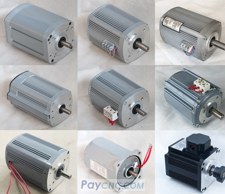 Turret Motor for Yaxing LDB4-120A-6163 side connection 250W