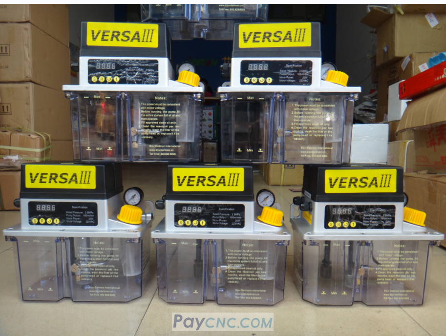 Lubrication Pump VERSA III Lubricator Bujur Delimon